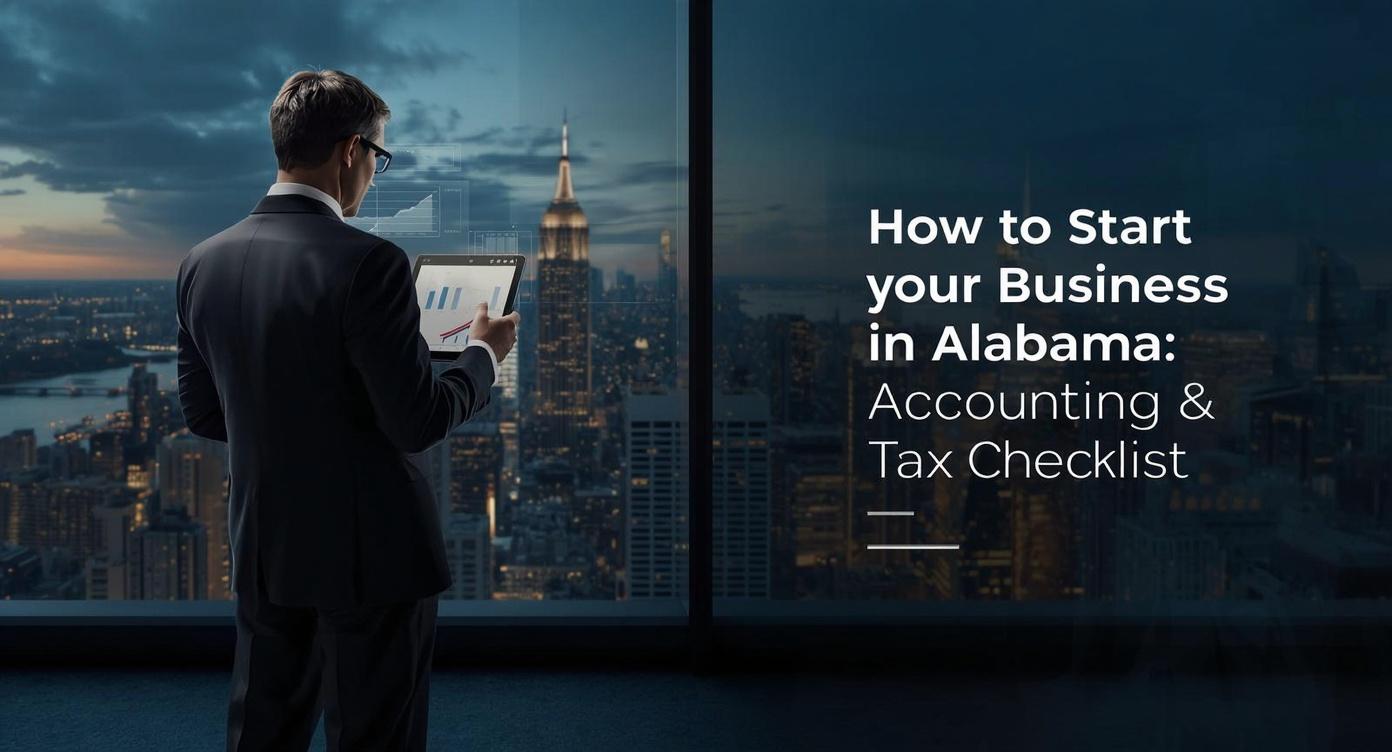 Alabama Business Accounting Checklist