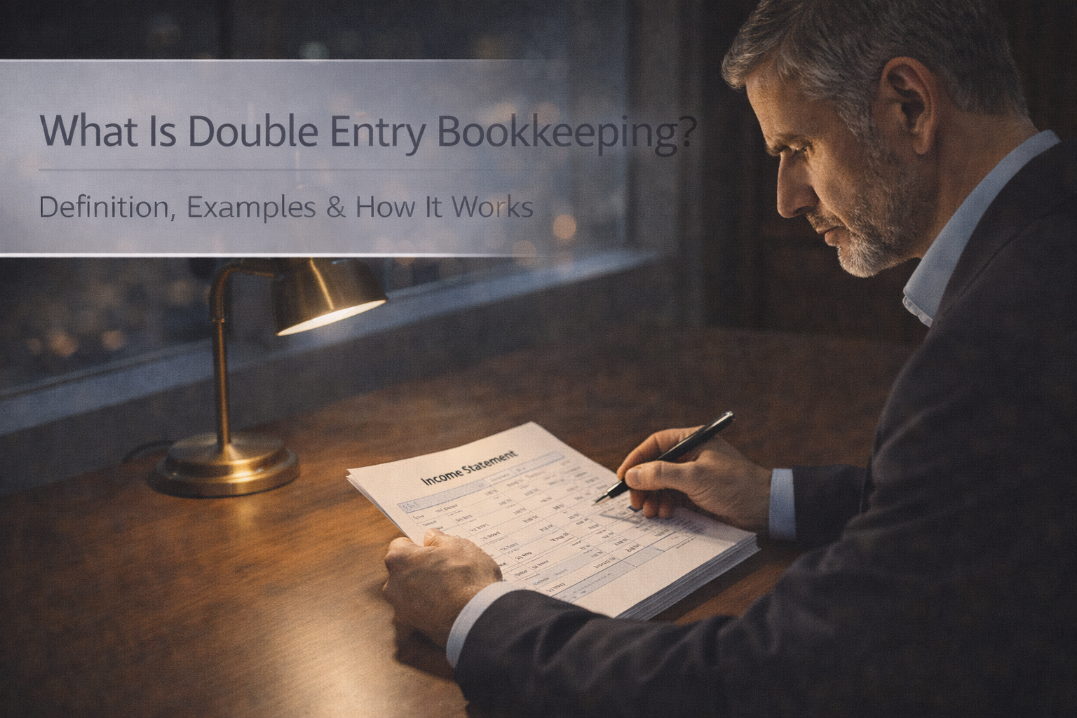 Double Entry Bookkeeping Explained